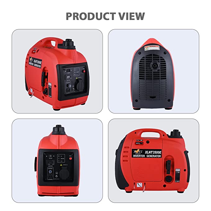 GIGAWATTS XLNT 3500E 1KW Inverter Generator Ultimate Portable Power ...