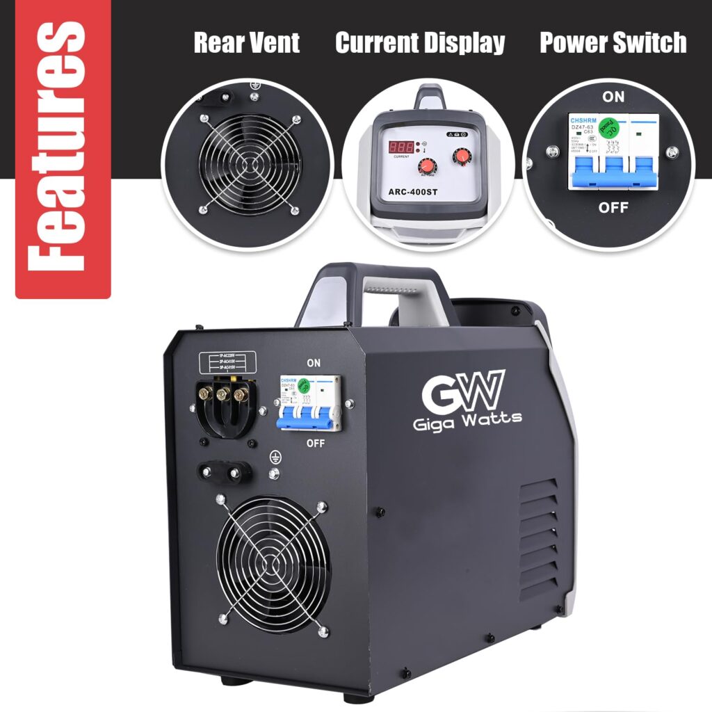 GIGAWATTS XLNT 400A Inverter ARC Welding Machine IGBT Heavy Duty ...