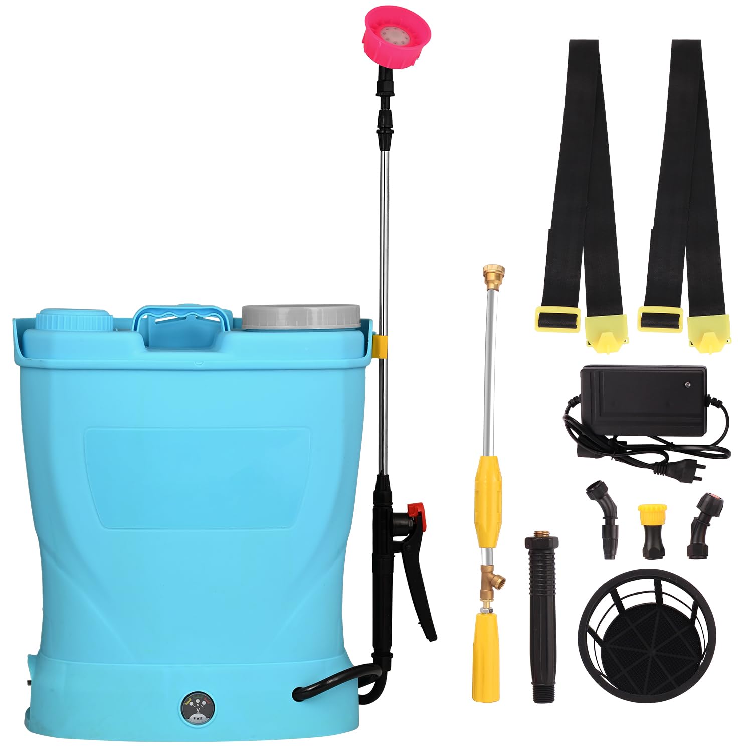 GIGAWATTS Agro 2 in 1 Battery and Manual Sprayer 12V 12Ah Double Motor ...