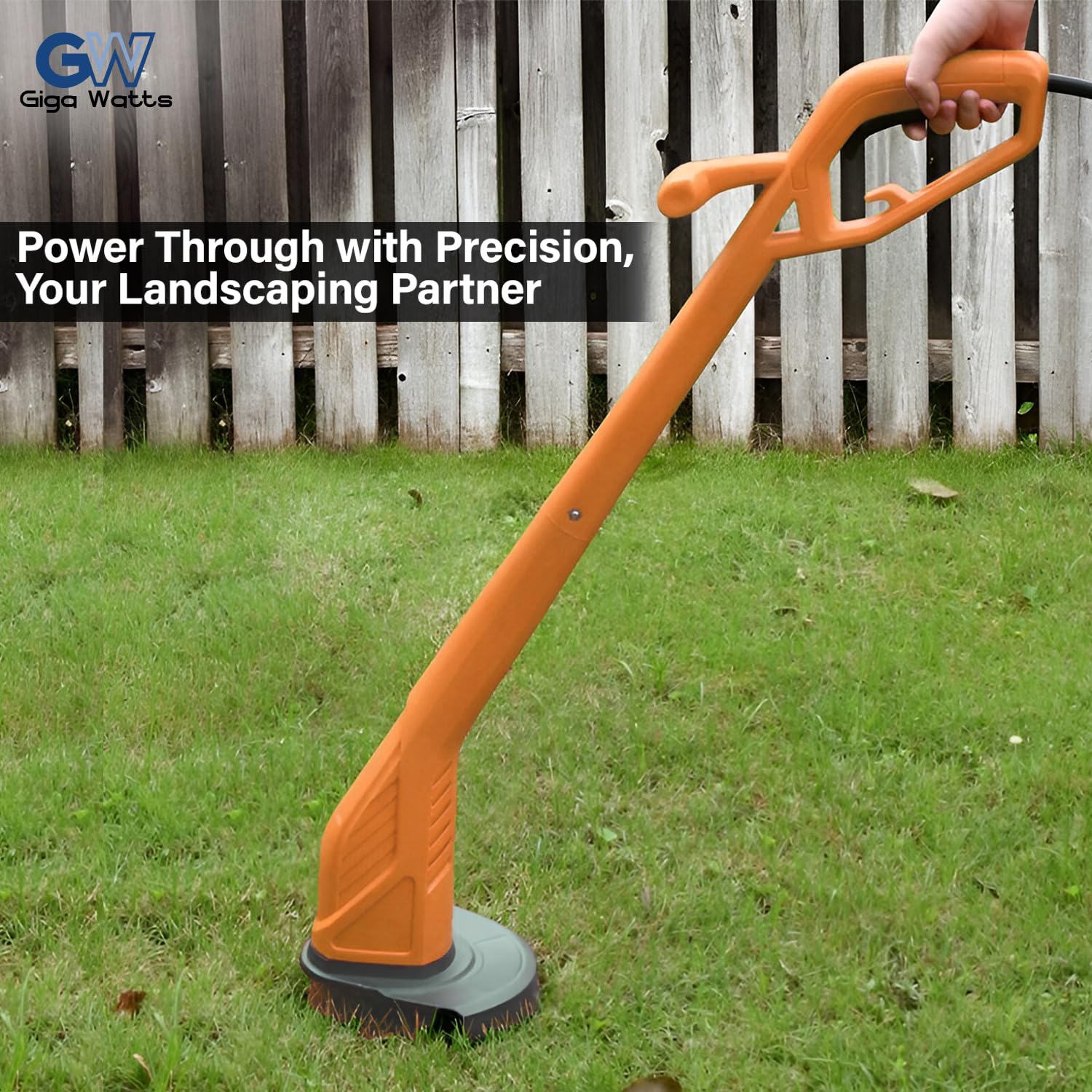 GIGAWATTS 400W Corded Grass Trimmer 22cm Cutting Diameter Portable ...