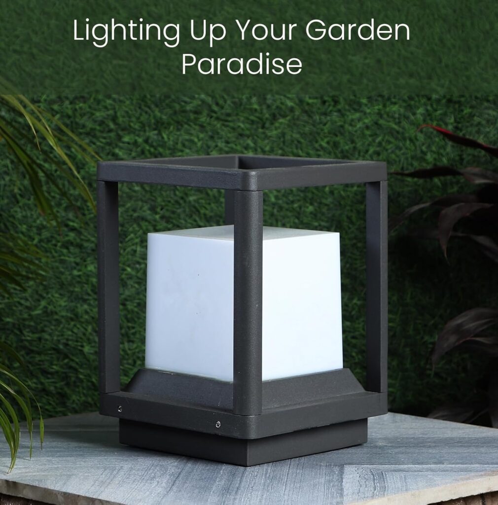GIGAWATTS G015 INDIGO 12W LED Gate Light Waterproof Pillar Lamp Outdoor ...