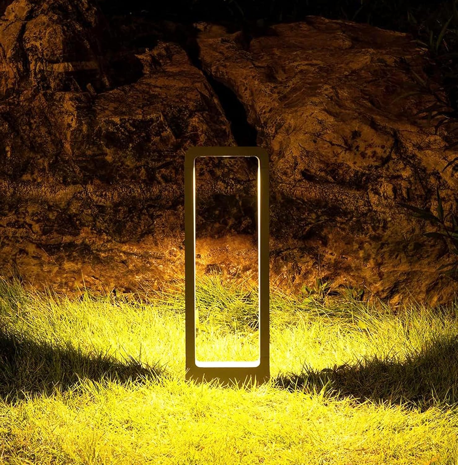GIGAWATTS G07 12W LED Gate Light 24" Two Leg Waterproof Pillar Lamp ...